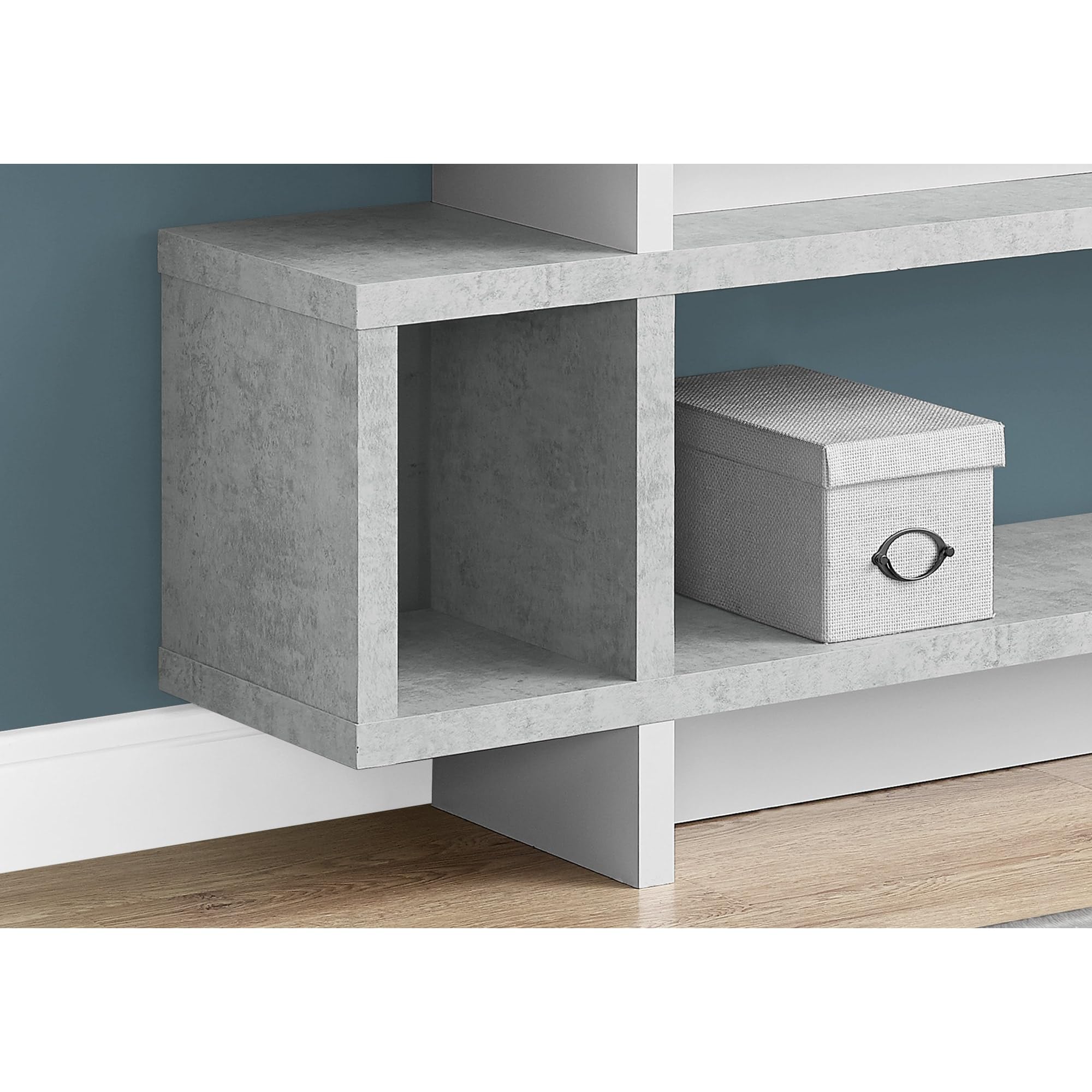 Monarch Specialties I Bookcase, Grey