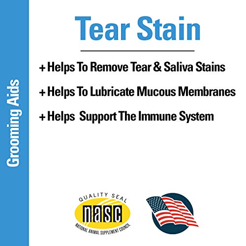 Vet Classics Tear Stain Supplements for Dogs, Cats β Helps to Prevent and Eliminate Tear Stains for Dog, Cat Breeds β Pet Supplement, Pet Immune Support β 65 Soft Chews