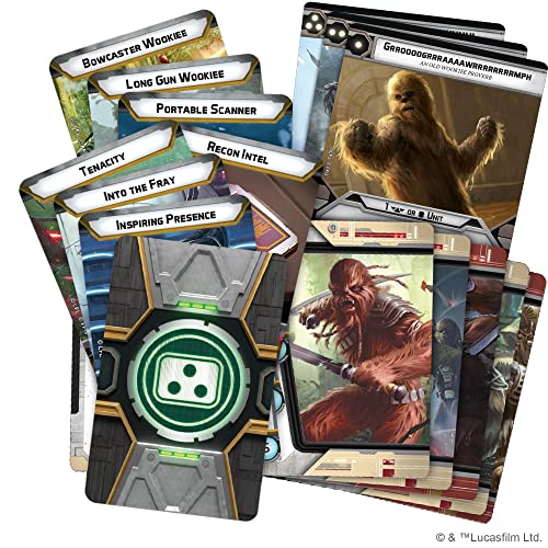 Star Wars: Legion Wookie Warriors Unit Expansion - Powerful Wookiees! Tabletop Miniatures Game, Strategy Game for Kids and Adults, Ages 14+, 2 Players, 3 Hour Playtime, Made by Atomic Mass Games
