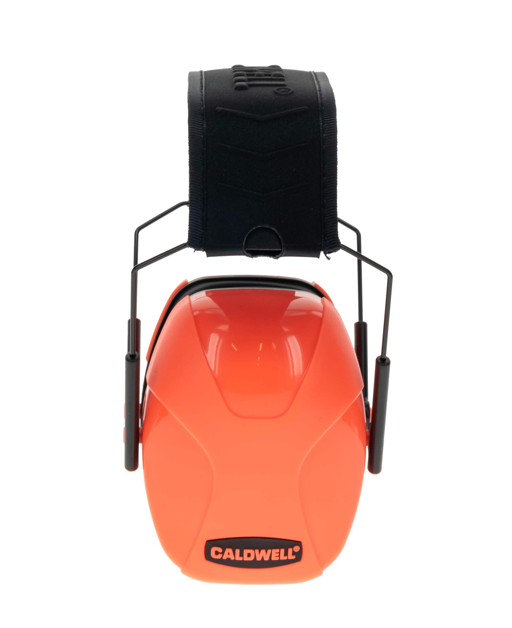 Caldwell Passive - YOUTH Hot Coral - Low Profile 23 NRR Hearing Protection - Adjustable Earmuffs for Shooting, Hunting, Range