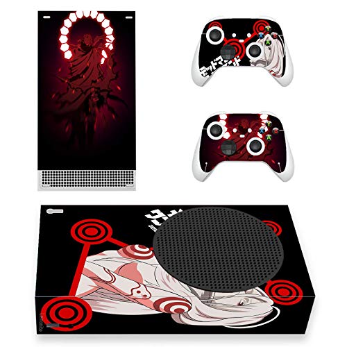 Deadman Wonderland Anime Game Console Series S Console and Controller Skin Set, Skin Wrap Decal Kit