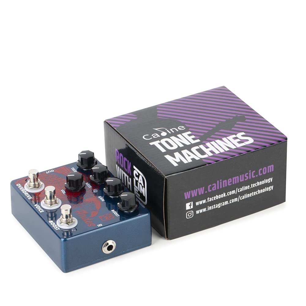 Caline DCP-11 Andes Boost Overdrive Effect Pedal Dual Guitar Pedal