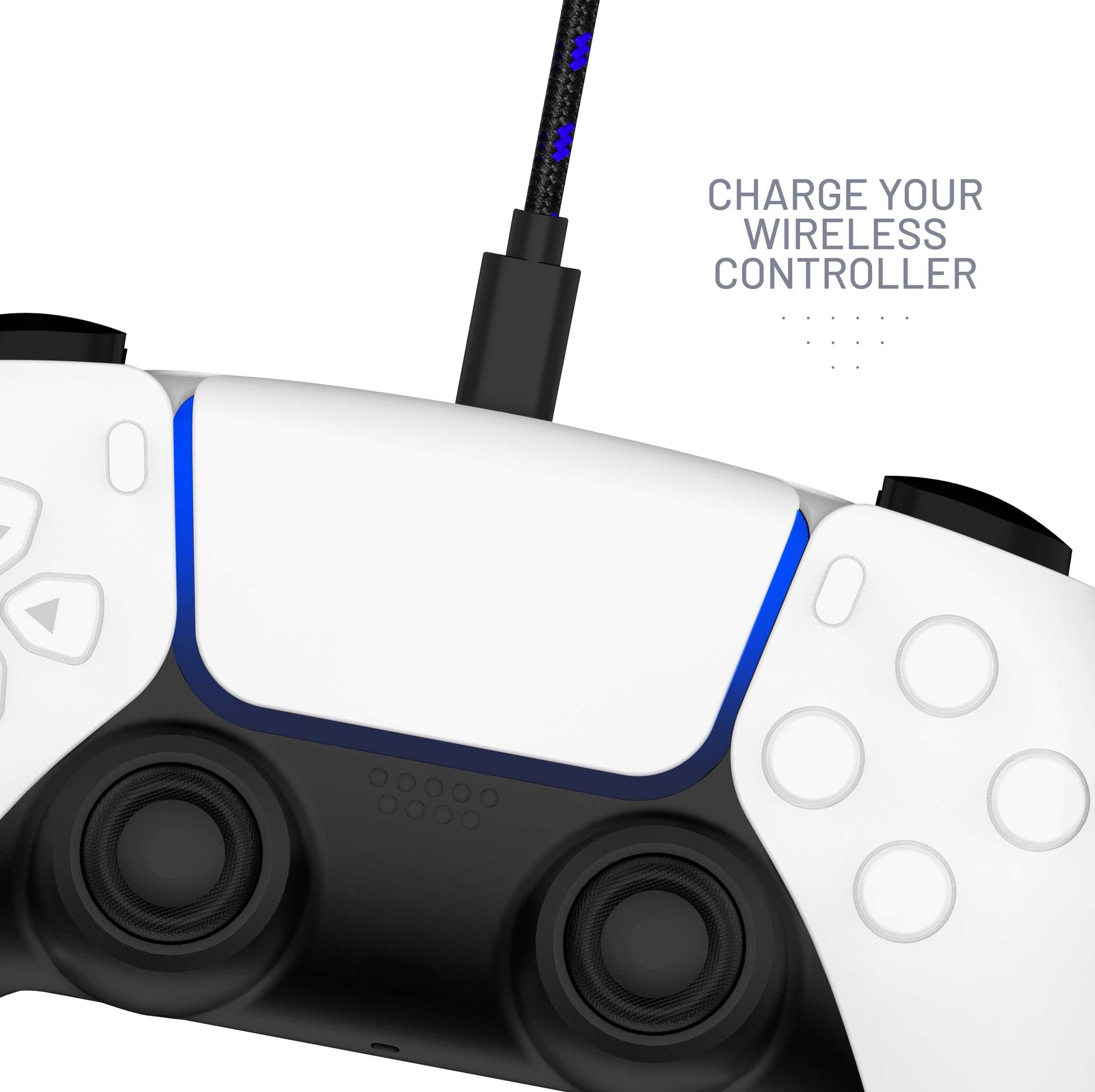 Stealth SP-C30 V Superfast Play & Charge Cables for PS5 - Triple Pack - Exclusive to Amazon
