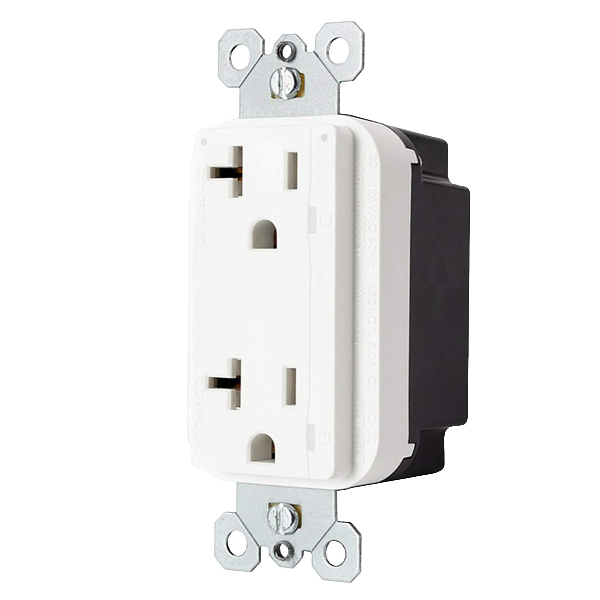 ConnectSense Smart In-Wall Outlet, WiFi Connected Electrical Smart Wall Socket That's Compatible With Amazon Alexa, Apple HomeKit Siri and Google Assistant (20A)