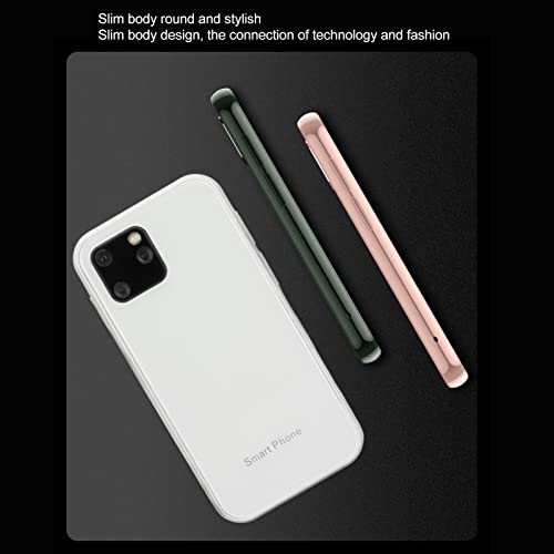 Mini 3G Mobile Phone, 2.5 inches Pocket Cellphone, 1GB RAM and 8GB ROM, Memory Card Expansion, 1580mAh Battery, Unlocked Smartphone for Students, Palm Size(Pearl White)