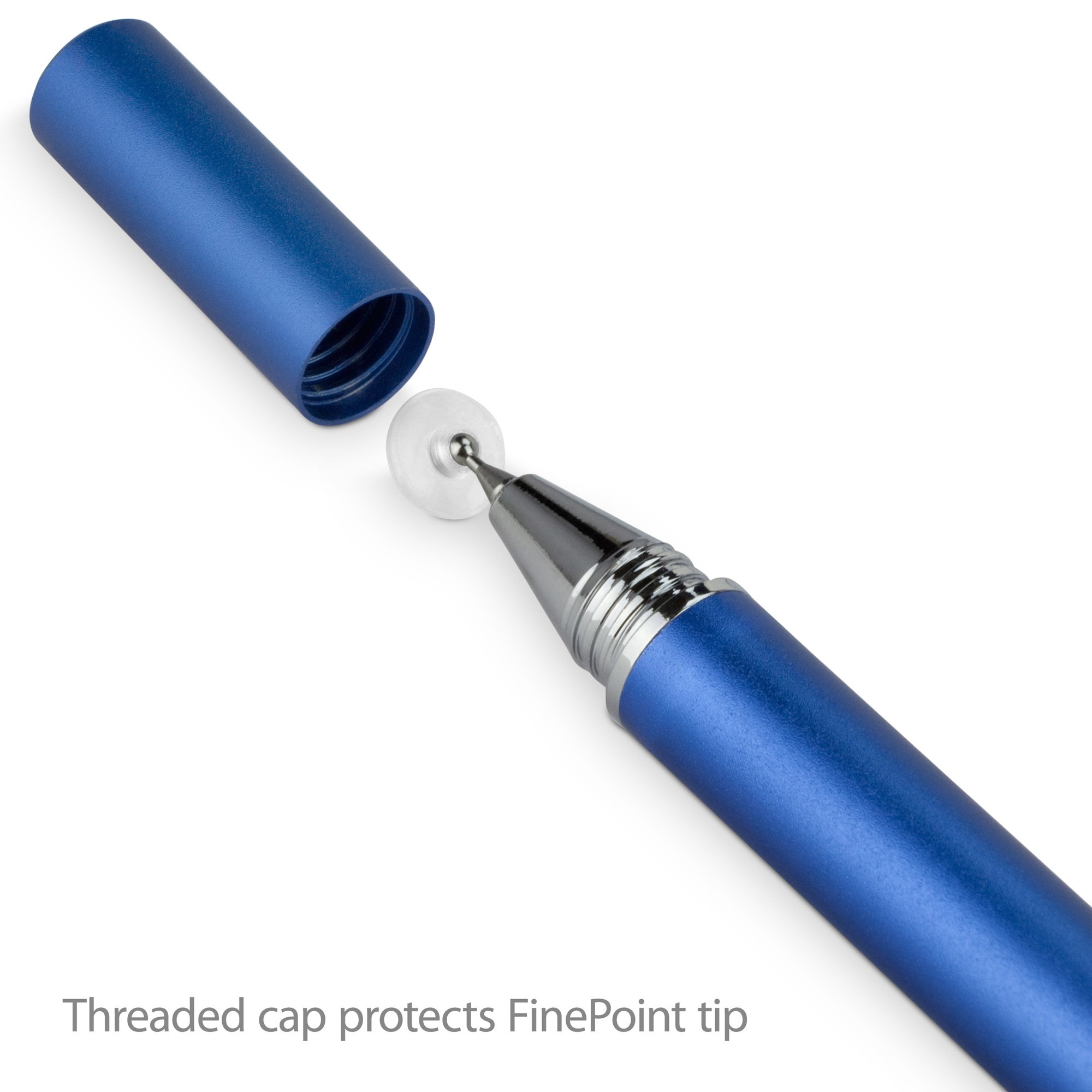 BoxWave Stylus Pen Compatible with Lockly Secure Plus (Stylus Pen FineTouch Capacitive Stylus, Super Precise Stylus Pen for Lockly Secure Plus - Lunar Blue