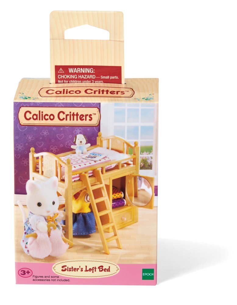 Calico Critters Loft Bed - Create a Cozy and Fun Space for Your Critters to Sleep!
