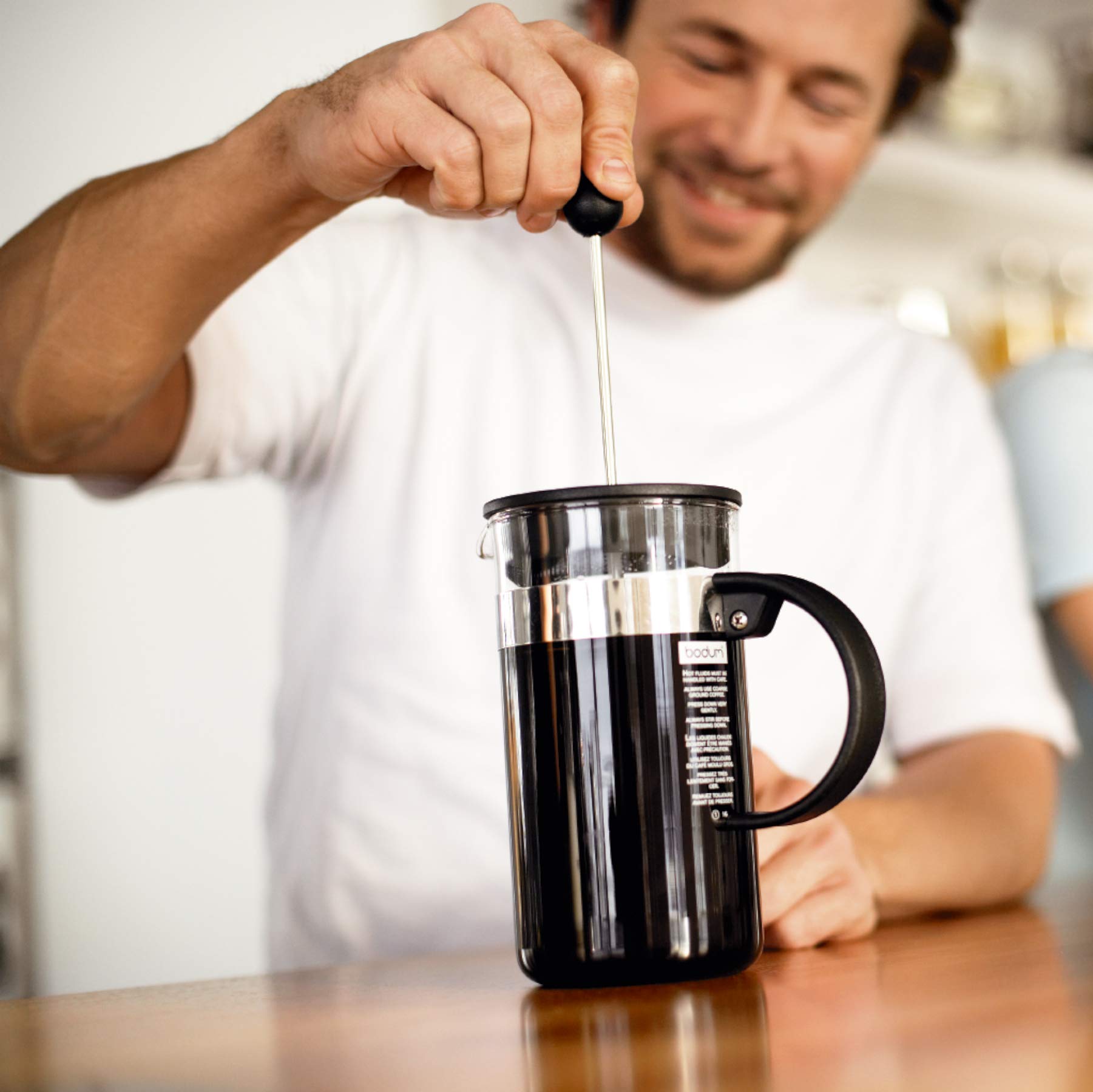 Bodum Bistro Nouveau French Press Coffee Maker, 12 Cup, 51-Ounce