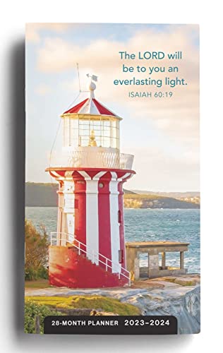 Lighthouse 2023 – 2024 28-Month Planner: 2 Year Pocket Calendar