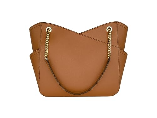 Jet Set Large Saffiano Leather Shoulder Bag