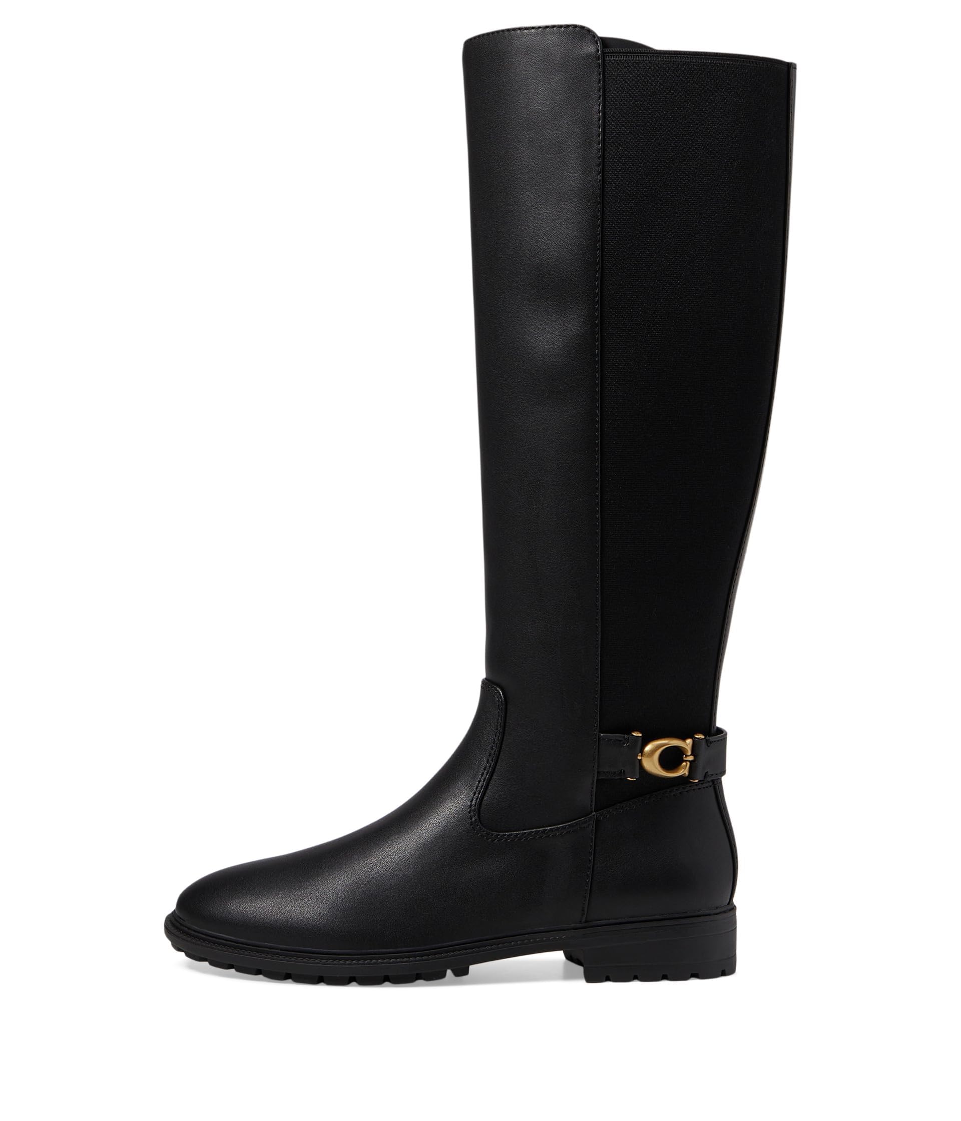 Coach Faith Boot Black 8.5 B (M)