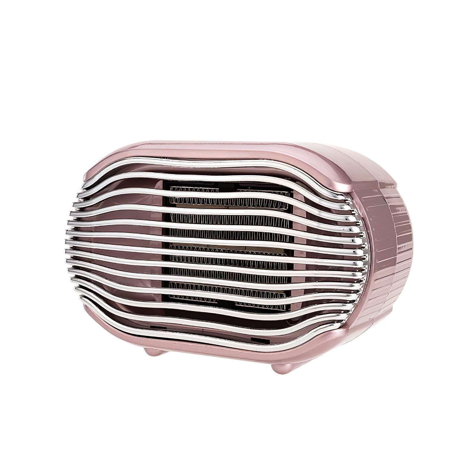 XThermal Portable Office Heater - Ceramic Heater for Desk Use 800w Power Output - Warm Hands, Legs - Useful for Bedroom and Kitchen Also (Pink)