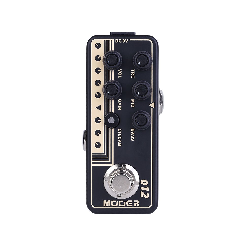 Mooer Audio Micro 012 US GOLD 100 Guitar Preamp Pedal