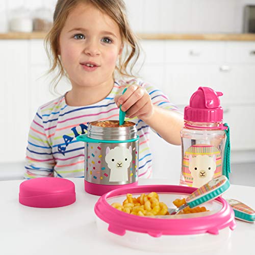Skip Hop Insulated Baby Food Jar, Zoo, Llama
