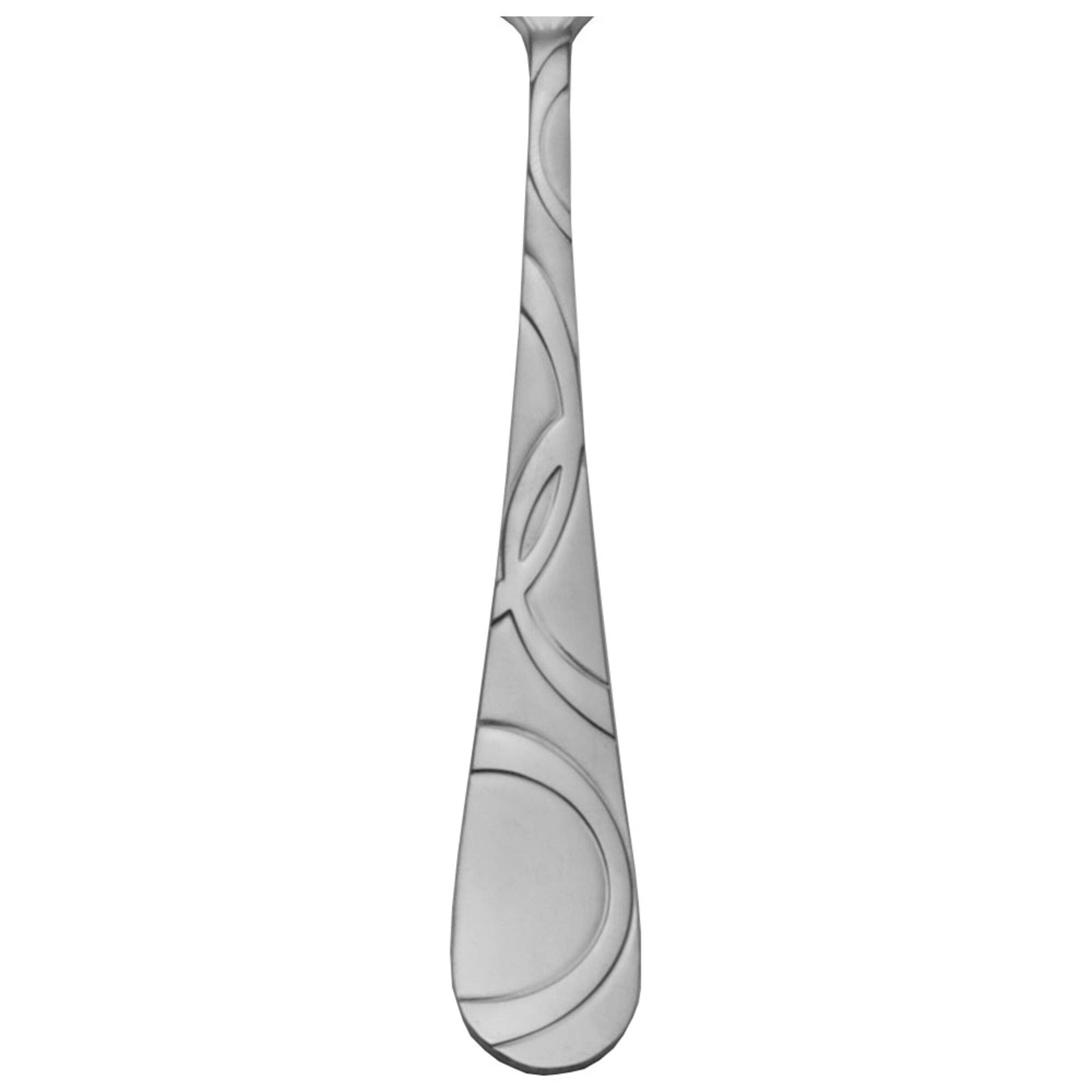 International Garland Frost Flatware Service for 4, 20 Piece Set, 18/0 Stainless Steel, Silverware Set
