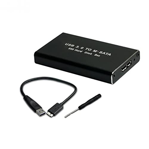 Frobea MSATA to USB 3.0 SSD Disk Box for 30x50mm 30x30mm MSATA SSD