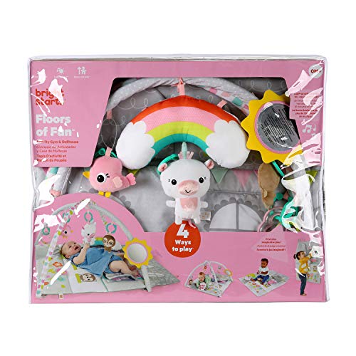 Bright Starts Floors of Fun Activity Gym & Dollhouse, Newborn +