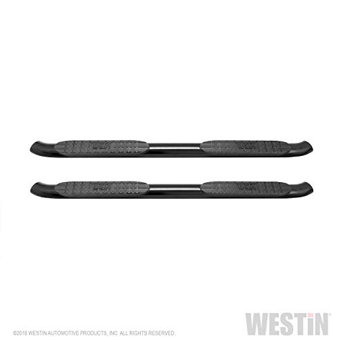 Westin 21-22775 Pro Traxx 4 Oval Nerf Step Bars fits 2005-2023 Tacoma Double Cab Black 1 Pair