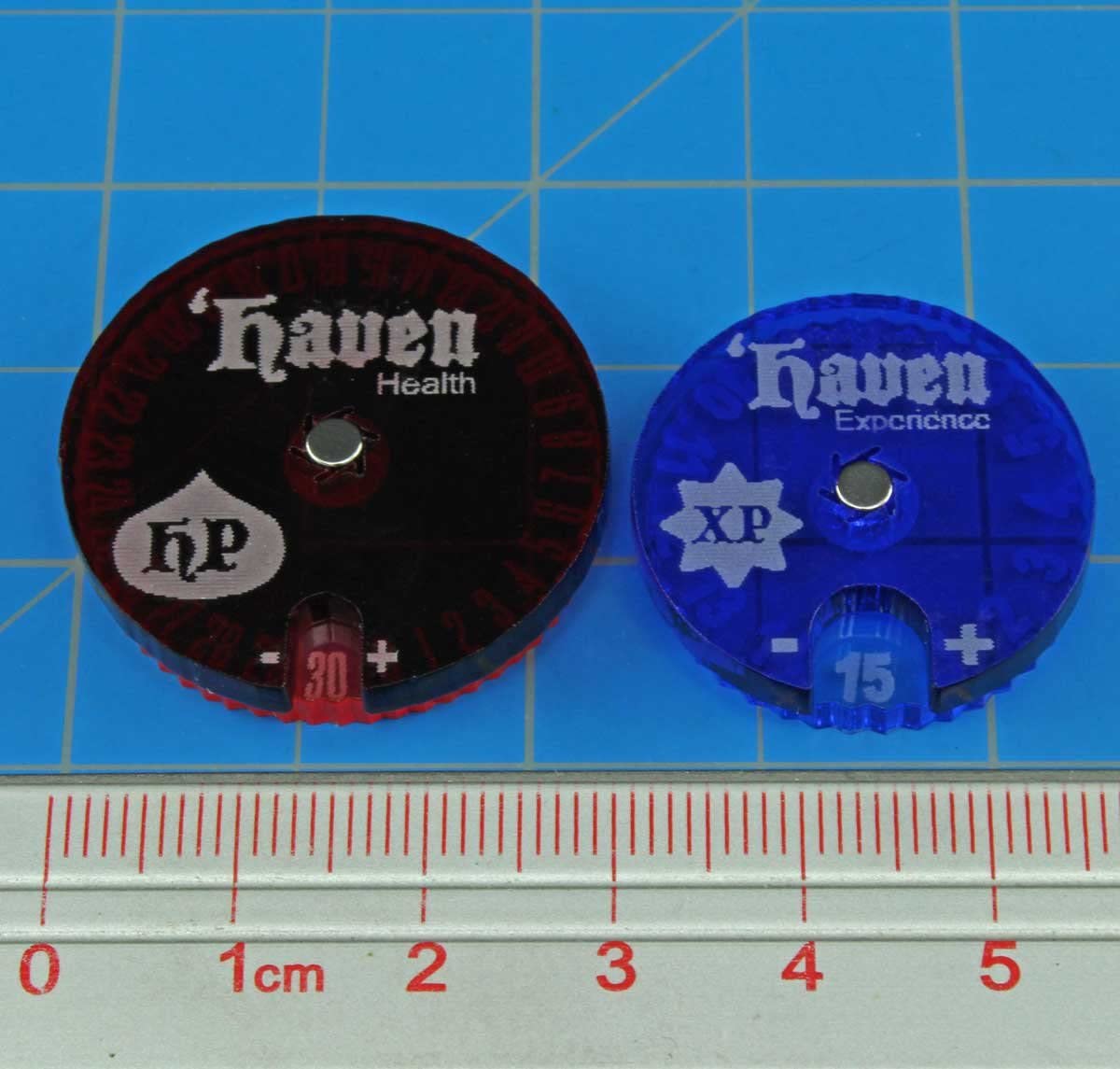 LITKO Character Health & Experience Dials Compatible with Gloomhaven Board Game (2)
