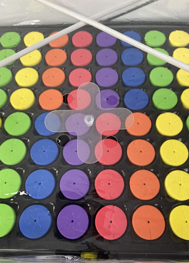 Clone Machine 96 Site, Aeroponic Cloning System Using 2 in Neoprene Insert Collars with Free Cloner Humidity Dome for Plant Cutting Propagation