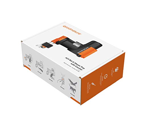 Goodnature A24 Home Outdoor Kit, Humane Rat & Mouse Trap with Digital Strike Counter, Tree Mount, Automatic Paste Pump and CO2 Canister, Pet-Friendly Mouse Trap, Best Rat Trap