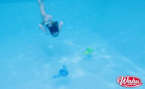 WAHU Sea Gliders Shark - Underwater Pool Toy Glides Up to 60 Feet - Self-Propelled Jet with Adjustable Fins to Spiral and Boomerang