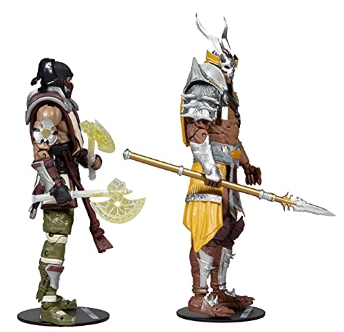 Sub Zero vs. Shao Khan Mortal Kombat 11 McFarlane Toys Action Figure 2-Pack