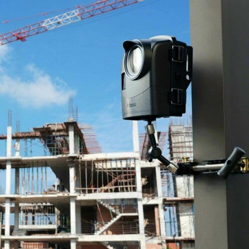 Brinno BCC2000 - Construction & Outdoor Security Time Lapse Camera Trio Bundle Pack - Up to 1-Year Battery Life - 1080P - Includes: TLC2000 Camera, Industrial Clamp, & Weather-Resistant Case