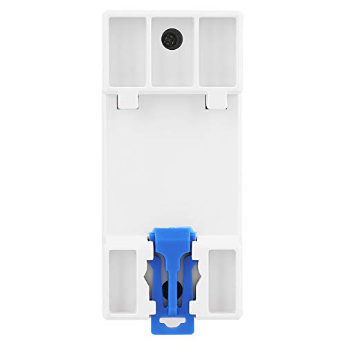 Energy Meter, Small 5 32A 110 130V 60Hz DDS528L LCD Backlight Single Phase Energy KWh Meter 35mm DIN Rail Mounting
