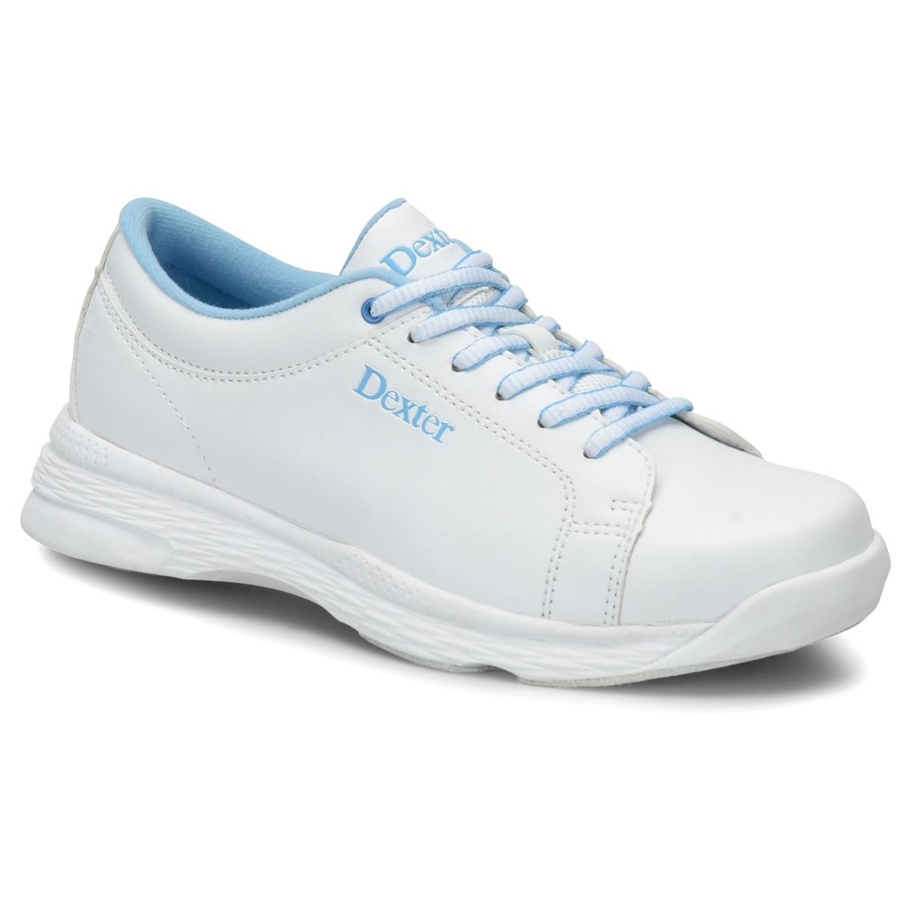 Dexter Womens Raquel V Bowling Shoes- White/Blue, 11