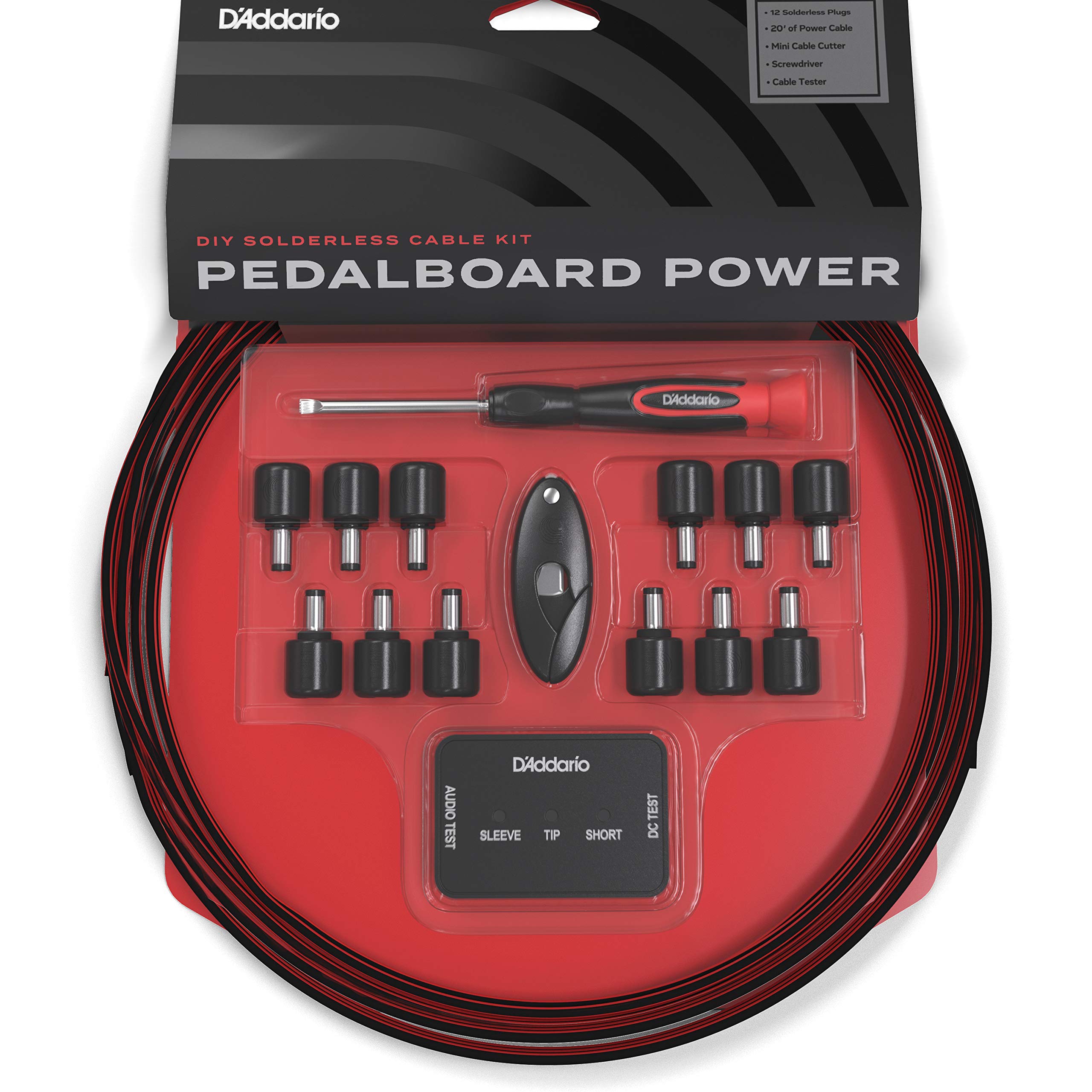 D'Addario Accessories DIY Pedalboard Power Cable Kit