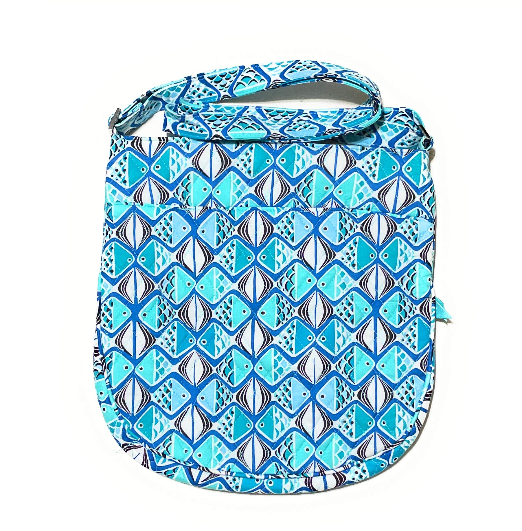 Vera Bradley Trio Zip Hipster Go Fish Blue