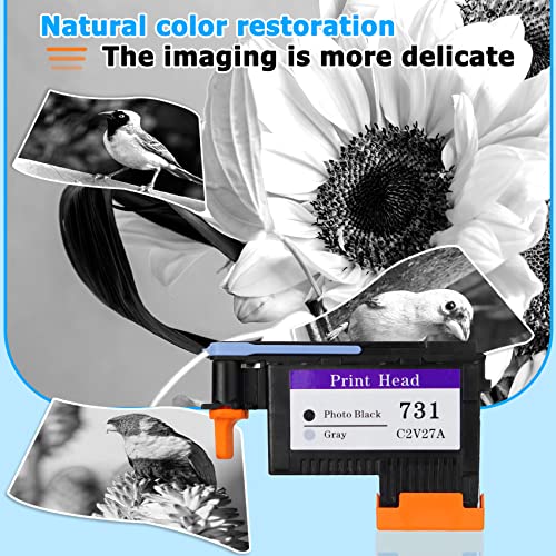 P2V27A (731) Printhead Compatible with HP DesignJet T 1700, HP DesignJet T 1700 Series, HP DesignJet T 1700 dr PS, HP DesignJet T 1700 PS, HP DesignJet T 1700 d, HP DesignJet T 1700 dr