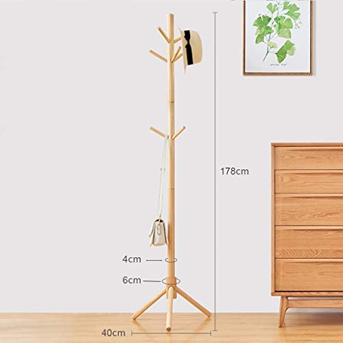 Coat Racks Entrance Hall Trees Coat Rack Multi-Purpose Storage for Home Office Corridor Living Room Bedroom,178cm,9 Hooks