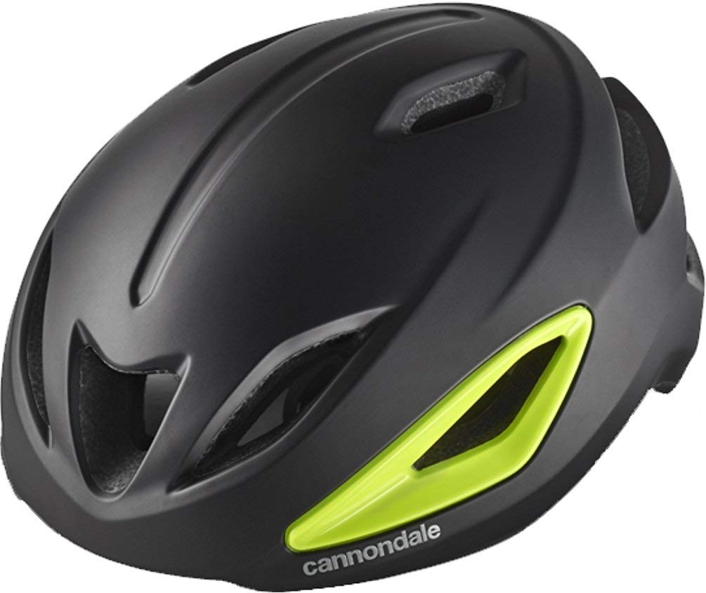 Cannondale Adult Intake MIPS Bicycle Helmet - Black with Volt (Black with Volt - S/M)