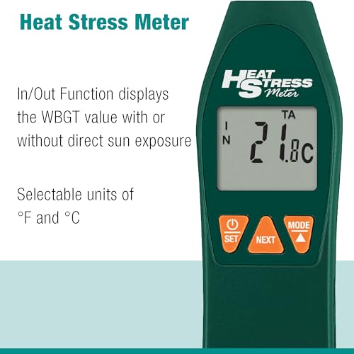 Extech HT30 Heat Stress WBGT Meter , black