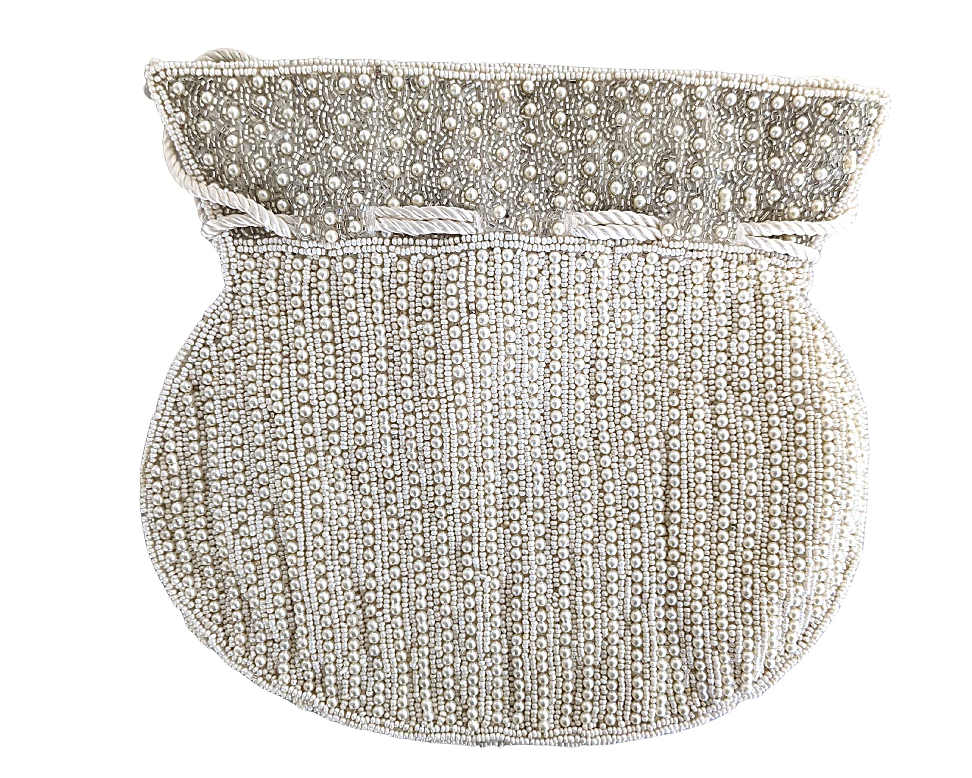 CRAFT BAZAAR Handmade Potli Bags For Women, Beaded Drawstring Purse, Evening Clutches For Wedding And Party, Wristlet Purses For Women