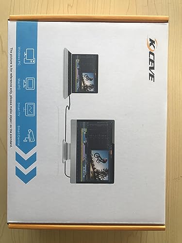 Dual Monitor KVM Switch HDMI+Displayport 4K@60Hz,2K@120Hz MLEEDA HDMI DP Extended Display Switcher for 2 Computers Share 2 Monitors and 4 USB 2.0 Ports,Wired Remote and 4 Cables Included