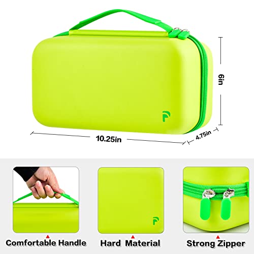 PAIYULE Hedge Trimmer Case Compatible with Sun Joe HJ604C/ for WORKPRO Cordless Grass Shear/Shrubber Handheld Trimmer, Grass Clippers Storage Holder Bag for Battery and Charger(Box Only