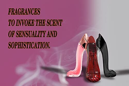 EB C Princess High Heel Shoes Red & Pink Eau de Parfum for Women, 85 ML, 2.9 FL OZ (Pack of 2)