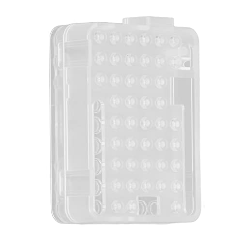 Electronic housing, Circuit Board housing, Fast Cooling, Reserved Holes with 4 Screws for DIY Transparent
