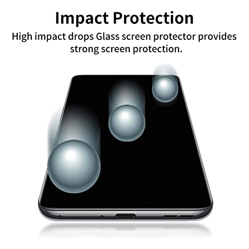 iCsapr [4 Pack] Glass Screen Protector Compatible for Samsung Galaxy A03s[9H Hardness]-HD Screen Tempered Glass, Scratch Resistant, Easy Install [Case Friendly][Bubble Free] 2.5D Edge