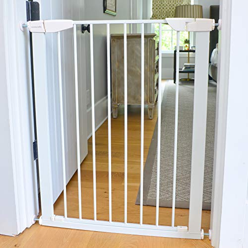 Cardinal Gates Extra Tall Auto-Close Pressure Baby Gate, 29½" to 32½" Wide, Easy One Hand Operation Makes This Walk Through Baby Gate Convenient