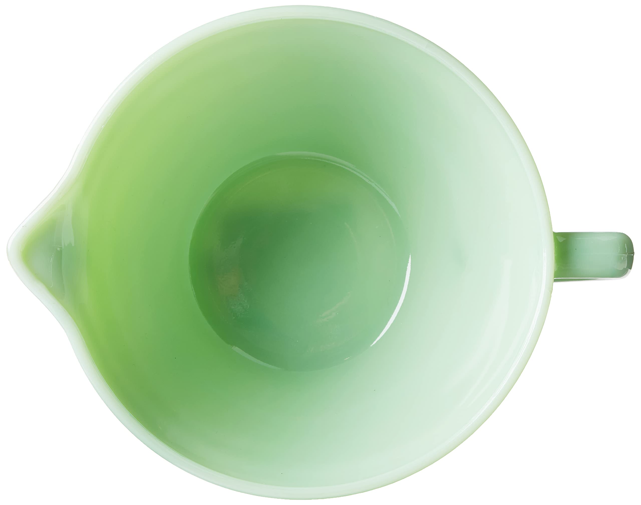 Jadeite Glass Collection⢠1.25 Quart Mixing Bowl w/ Handle
