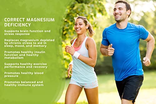 Magnesium Breakthrough Supplement 4.0 - Has 7 Forms of Magnesium: Glycinate, Malate, Citrate, and More - Natural Sleep and Brain Supplement - 30 Capsules