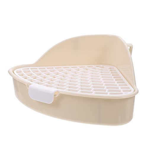 PATKAW Large Rabbit Litter Rabbit Corner Potty Rabbit Toilet Box Rabbit Potty Box Box Potty Corner
