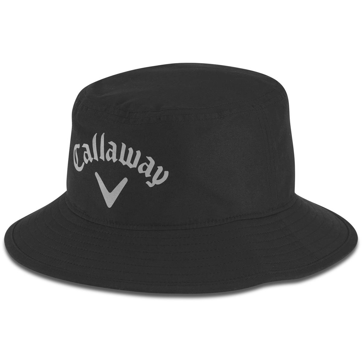 Callaway Men's Aqua Dry Bucket Hat, Black, Large/X-Large