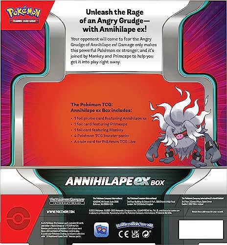 Pokemon TCG Annihilape EX Box