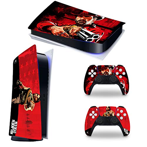 CowBoy Gun PS5 Standard Edition Whole Body Vinyl Skin Sticker Decal Cover for PlayStation 5 System Console and Controllers