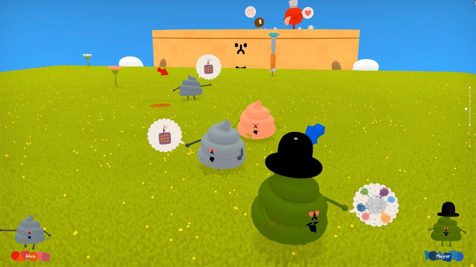 Wattam - Sushi Variant Cover - PlayStation 4